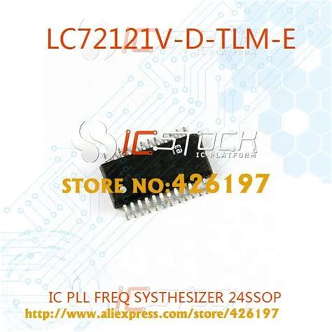 Free Shipping LC72121V D TLM E IC PLL FREQ SYSTHESIZER 24SSOP 72121 LC72121 3PCS Free Pll Pll