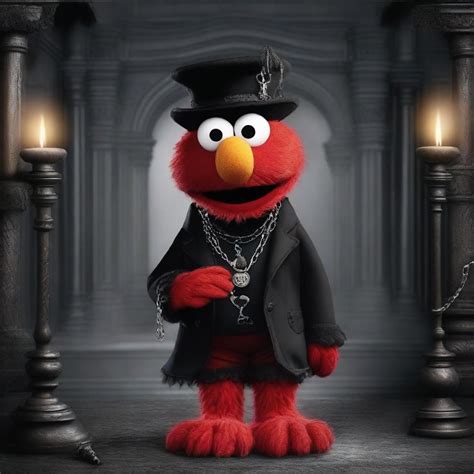 Gothic Elmo A Dark Twist On A Classic