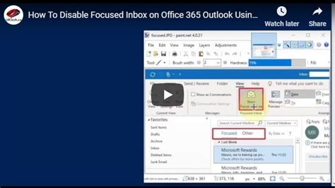SOLVED How To Disable Focused Inbox On Office 365 Outlook Using The GUI Or PowerShell Up
