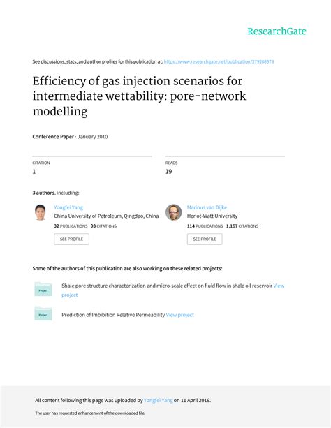 Efficiency Of Gas Injection Scenarios For Intermediate Wettability Pore Network Modelling