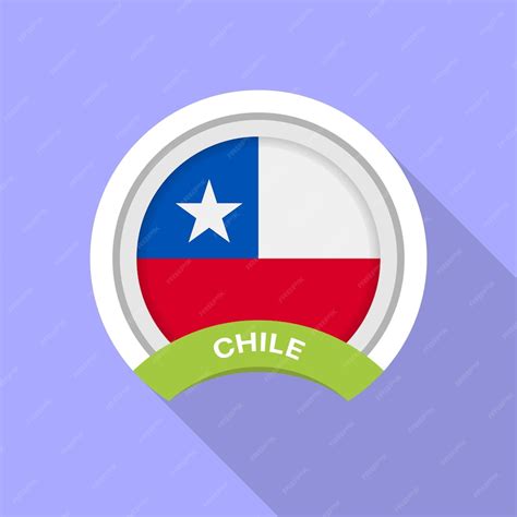 Premium Vector National Chile Flag Official Colors And Proportion