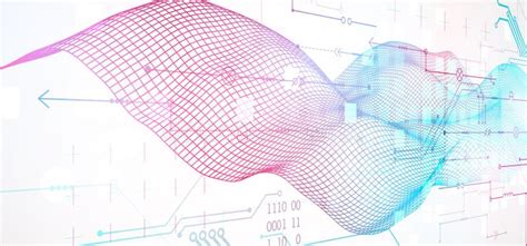 Wireframe Big Data Concept Abstract Digital Futuristic Vector Illustration On Technology