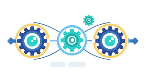 Interconnected Recycling Process Stock Illustrations 43