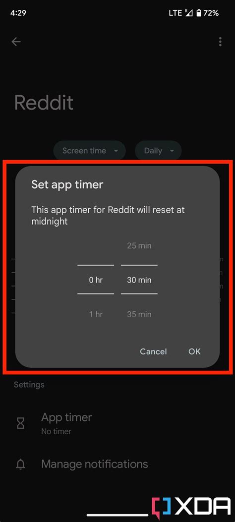 how to set up daily app usage limits on android and ios