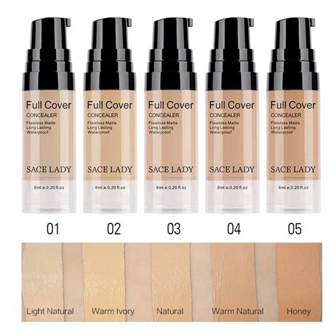 Sace Lady Профессиональный консилер для глаз основа для макияжа 6 мл полное покрытие для глаз