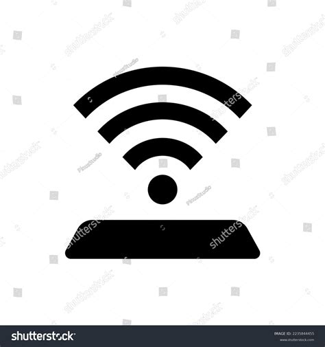 Router Wifi Icon Simple Router Wifi Stock Vector Royalty Free 2235844455 Shutterstock