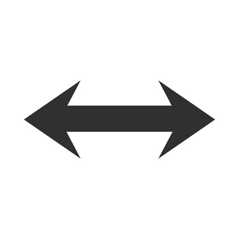 Two Way Arrow Vector Art Icons And Graphics For Free Download