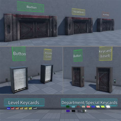 Advanced SCP Door System Clearly Development