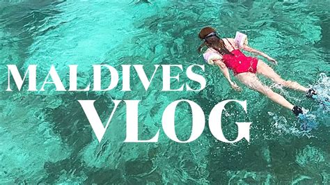 VLOG 몰디브 브이로그 비 오는 일차 ㅣ인생 첫 스노쿨링ㅣ하이더웨이 HIDEAWAY ㅣ칵테일 뿌시기 YouTube