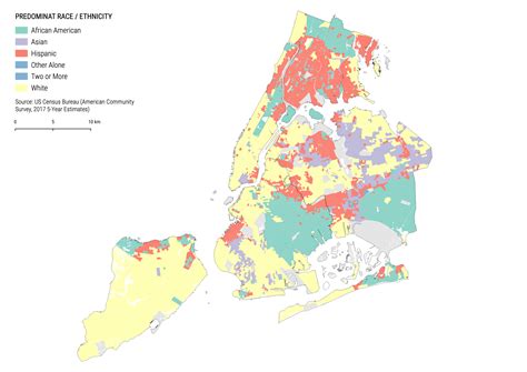 Map Of Us Population By Race