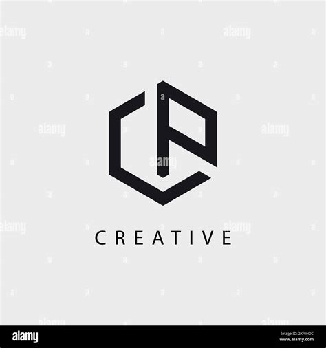 Initials C And P Logo Vector Template Stock Vector Image And Art Alamy