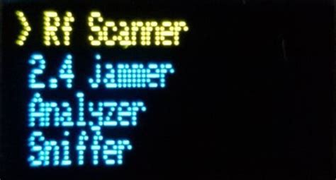GitHub Cifertech NRFBox 2 4GHz Scanner Jammer Channel Analyzer Using