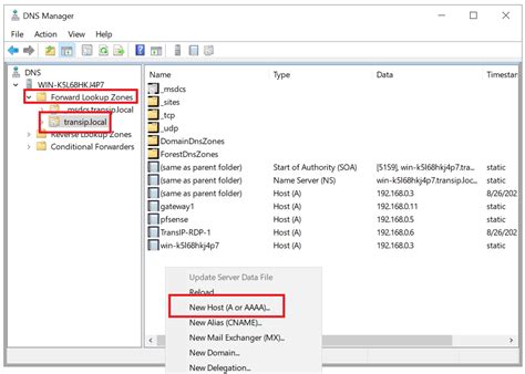 Adding Servers To Windows Server Dns Manager Transip