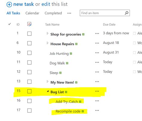 Trying To Create Subtasks In Sharepoint Using Javascript But