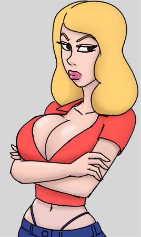 Rule 34 2d Beth Smith Bimbo Blonde Hair Breasts Cleavage Diklonius
