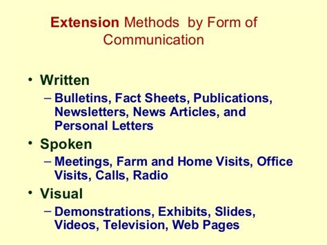 Fundamental Of Extension Methods Tools And Techniques Of Pra