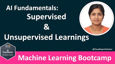 Aif C01 Module 16 Supervised Vs Unsupervised Leaning Youtube