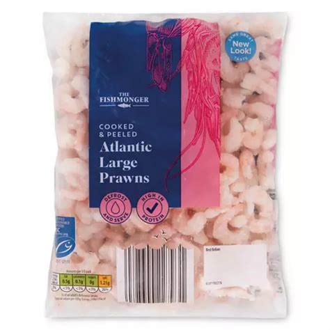 Cooked And Peeled Atlantic Large Prawns Aldi Ie