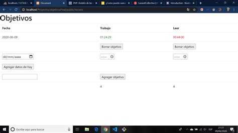 ¿como puedo sumar datos de tipo time en php laravel stack overflow