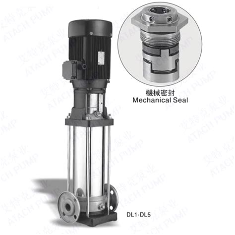Vertical Multistage Coupling Centrifugal Pump Dl2 20 Multistage Pump