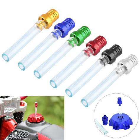 범용 오토바이 가스 연료 캡 탱크 벤트 호흡 튜브 호스 양방향 연료 절약 적합한 방식 밸브 모토 크로스 용 자전거 파이프탱크커버 Aliexpress