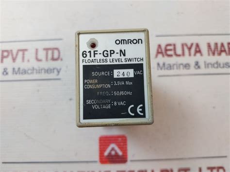 Omron 61f Gp N Floatless Level Switch With Base 240 Vac Aeliya Marine