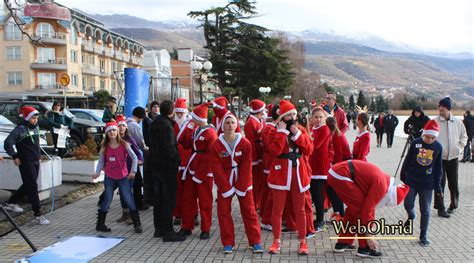За прв пат во Охрид одржана трка со Дедомразовци • Webohrid