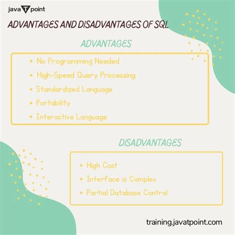 Advantages And Disadvantages Of Sqlpdf