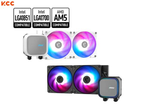 Tản Nhiệt Nước Aio Msi Mag Coreliquid A13 240 Black White