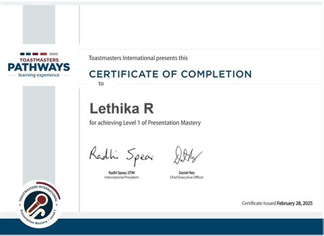 toastmasters personalgrowth publicspeaking networking… lethika