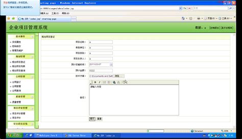 Java企业项目管理 源码论文录像 三柳林毕业设计论文网