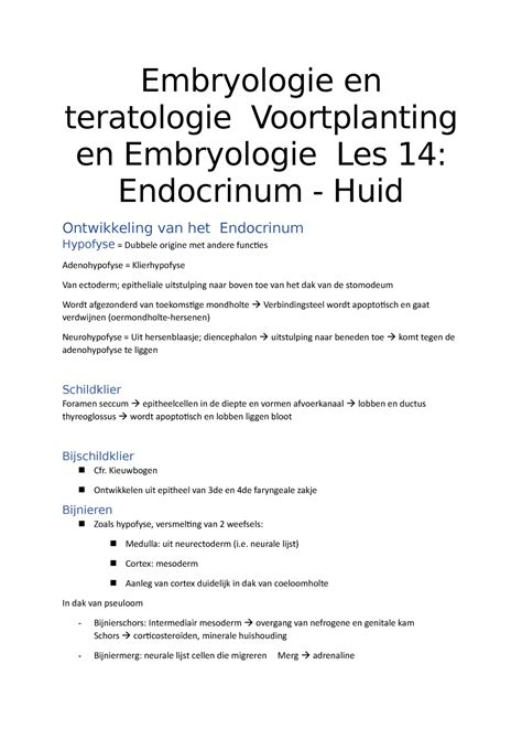 Les 14 Embryologie Embryologie En Teratologie Voortplanting En