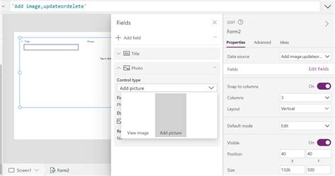 How To Add Update Or Delete Images In Sharepoint List Using Power Apps Crmonce