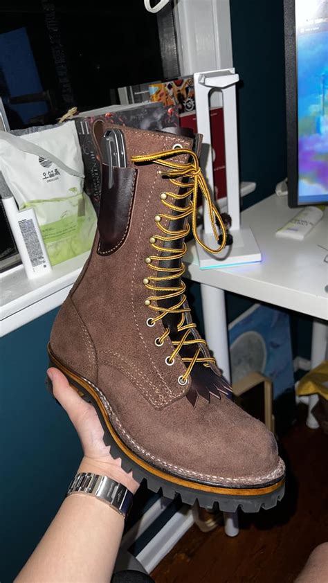 Drews Logger X Rose Anvil Kilties And Knife Sheath R Pnwbootmakers