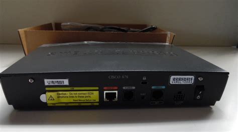 CISCO CISCO878 SEC K9 G SHDSL Used4Telecom