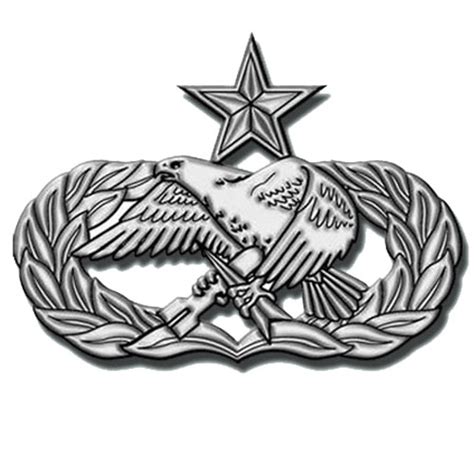 Air Force Senior Maintenance Insignia Mahogany Wall Plaque