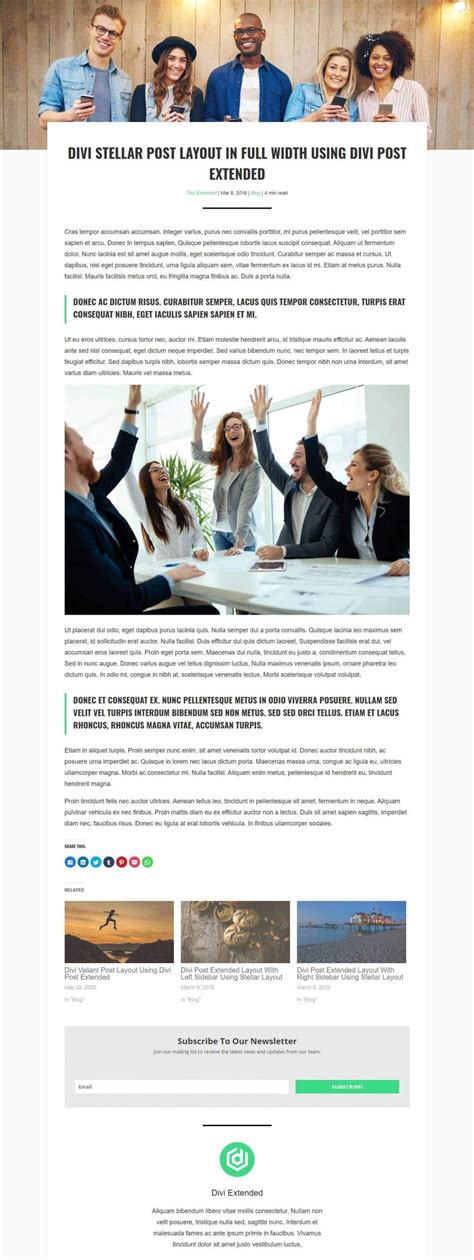 how to choose the right divi blog post template divi extended