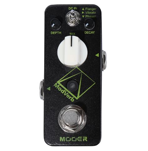 Mooer Modverb Digital Modulationreverb Pedal With Flanger Vibrato