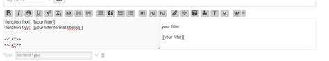 Macros Filter Expressions And WikiText Parsing Talk TW