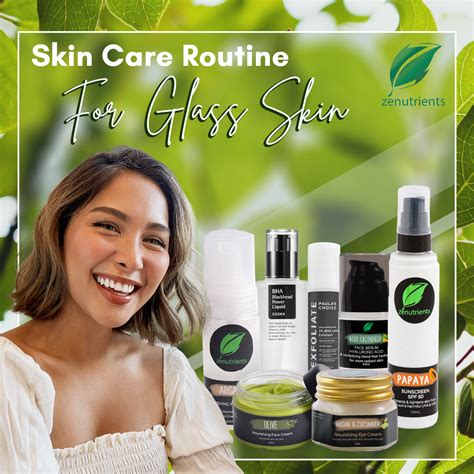 Skincare Routine For Glass Skin Zenutrients
