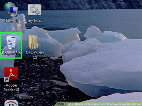 How To Delete A File In Microsoft Windows Using Batch Files