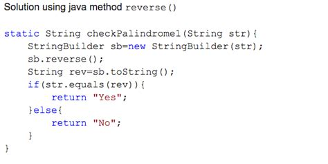 Java String Reverse Given A Lowercase String S Print Yes If String Is