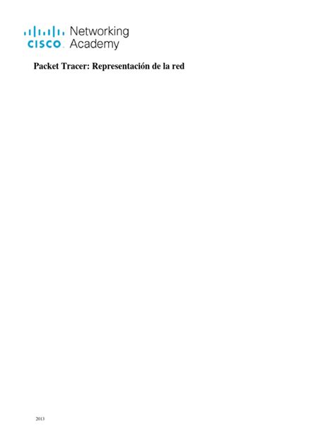 1 5 7 Packet Tracer Network Representation Pdf