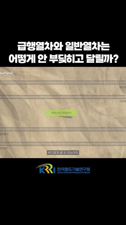 급행열차와 일반열차가 부딪히지 않으려면 Youtube