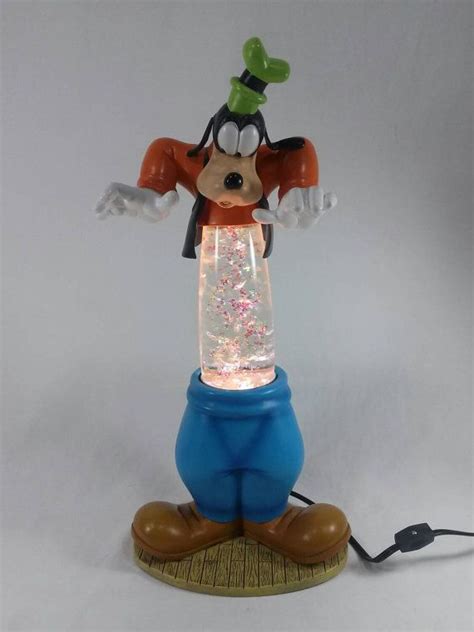 Vintage Disney Goofy Heat Lava Lamp Light Goofy Disney Lamp Disney