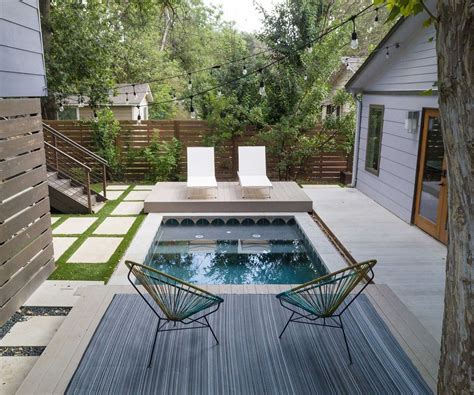 Plunge Pool Ideas 11 Compact Designs For Small Backyards Homes And