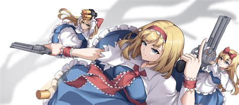 Alice Margatroid And Shanghai Doll Touhou Drawn By Zggj Danbooru