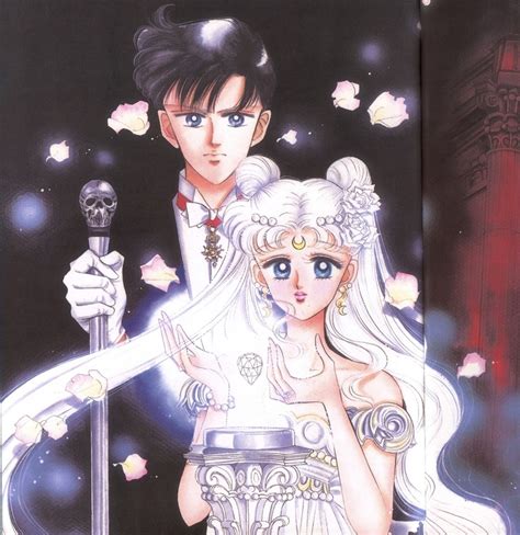 Prince Endymion And Princess Serenity From Sailor Moon Series By Manga