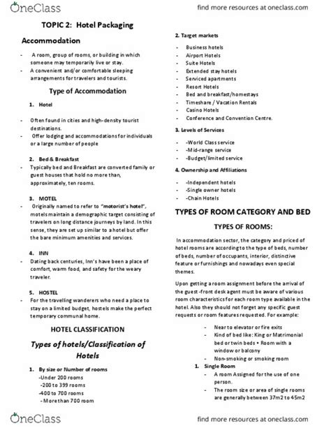 Tour Operations Management Lecture Notes Fall 2021 Lecture 1 Timeshare Passive Smoking