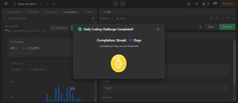 rishi kant shukla on linkedin day18 potd leetcode geeksforgeeks